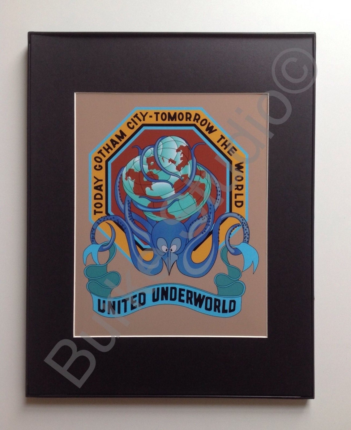 Iconic 1966 Batman Movie UNITED UNDERWORLD Display Print From the ...