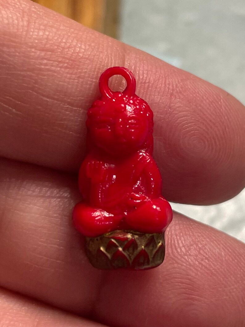 Buddha Charm Necklace, 3D Buddha, Buddha Charm, Buddhist Charm ...