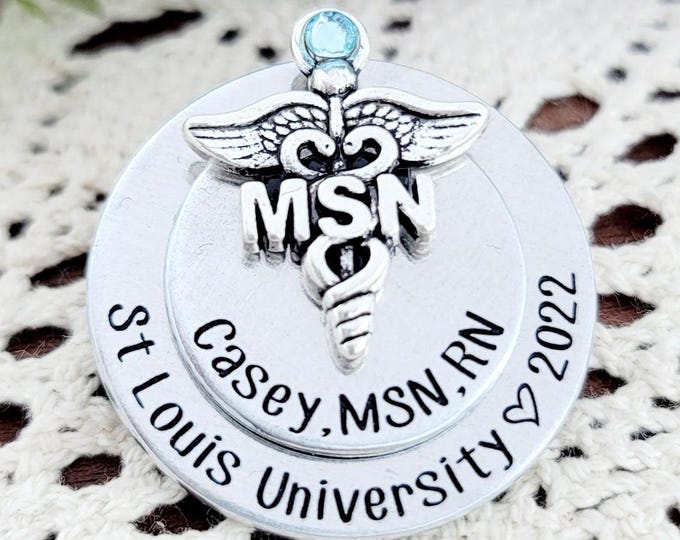 Gold Nursing Pin for the Pinning Ceremony Student Nurse Graduation ...