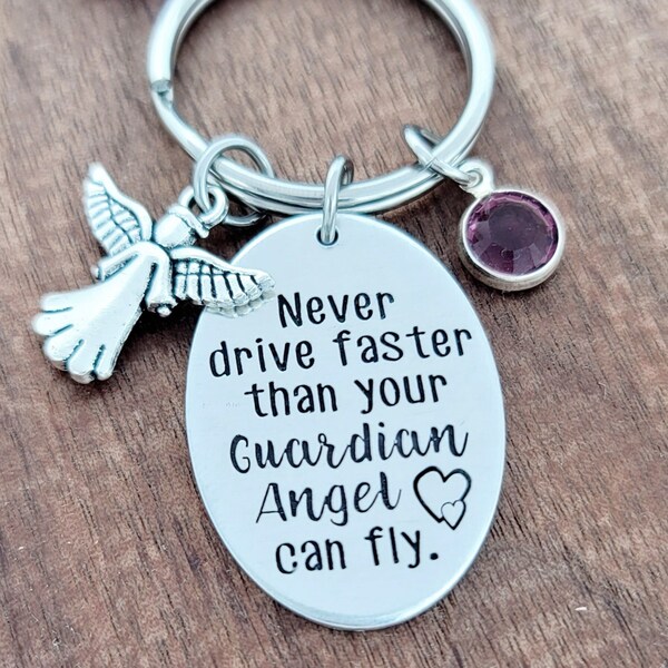 Never Drive Faster Than Your Guardian Angel Can Fly - Etsy