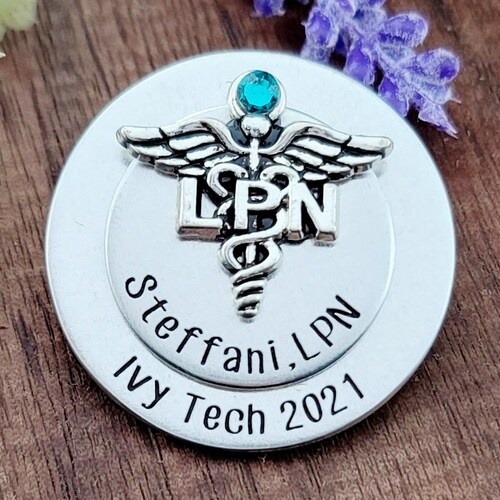 LPN Pin LPN Nursing Pin for Nurse Graduation LPN Gift for - Etsy