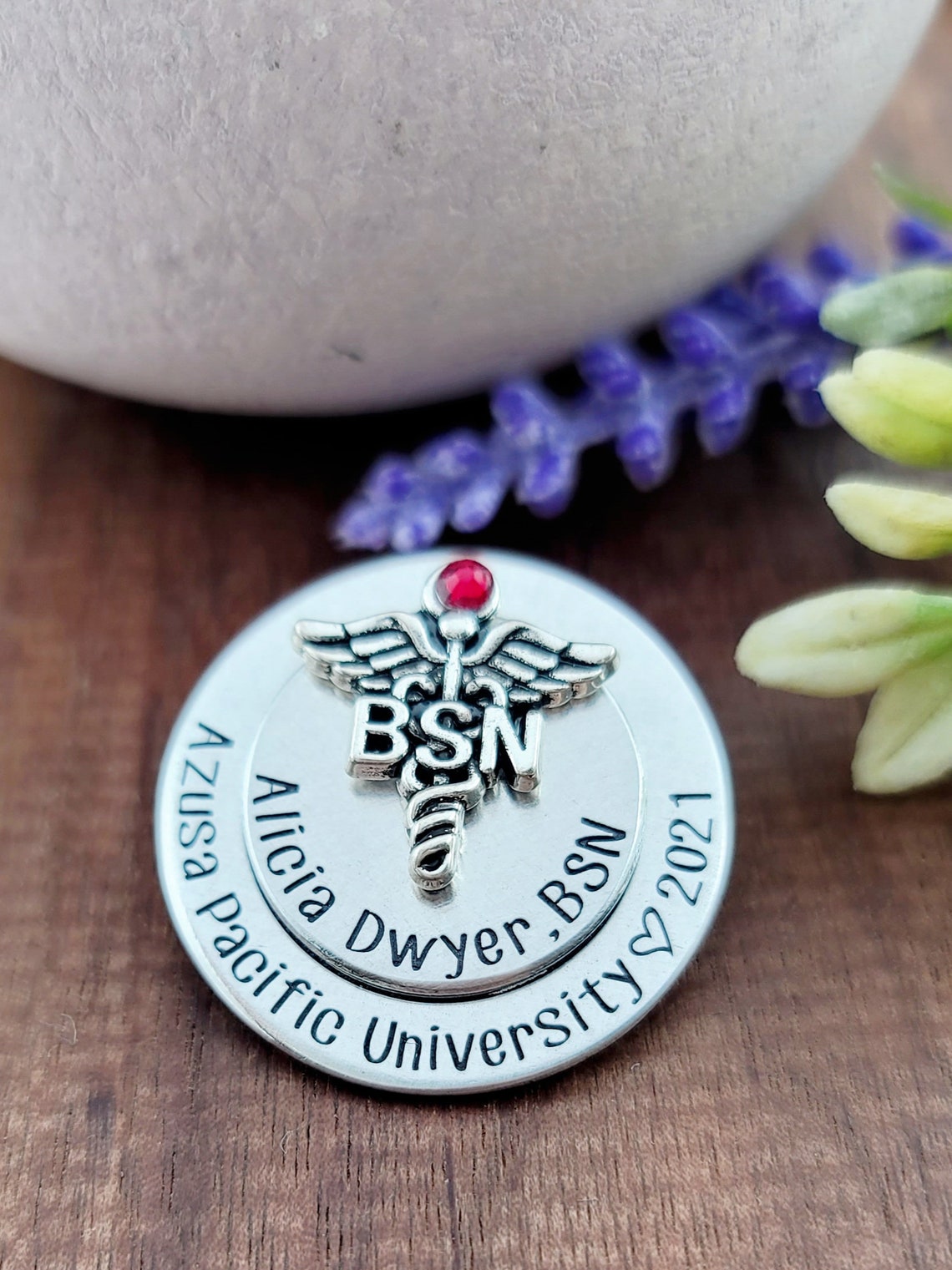 BSN Pins for Nurse Graduation Nursing Pin for Pinning - Etsy