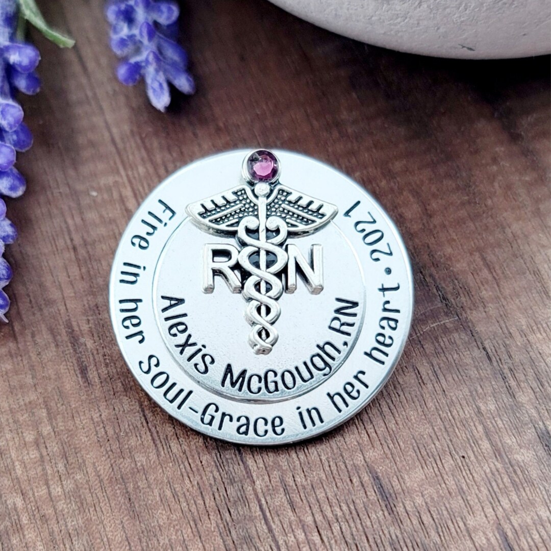 RN Nursing Pin for Pinning Ceremony RN Pins Gift for Nurse - Etsy