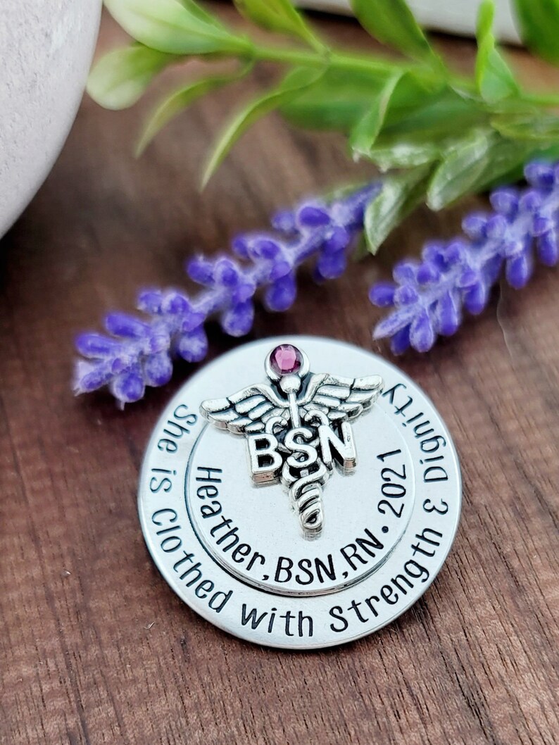 BSN Pins for Nurse Graduation Nursing Pin for Pinning - Etsy
