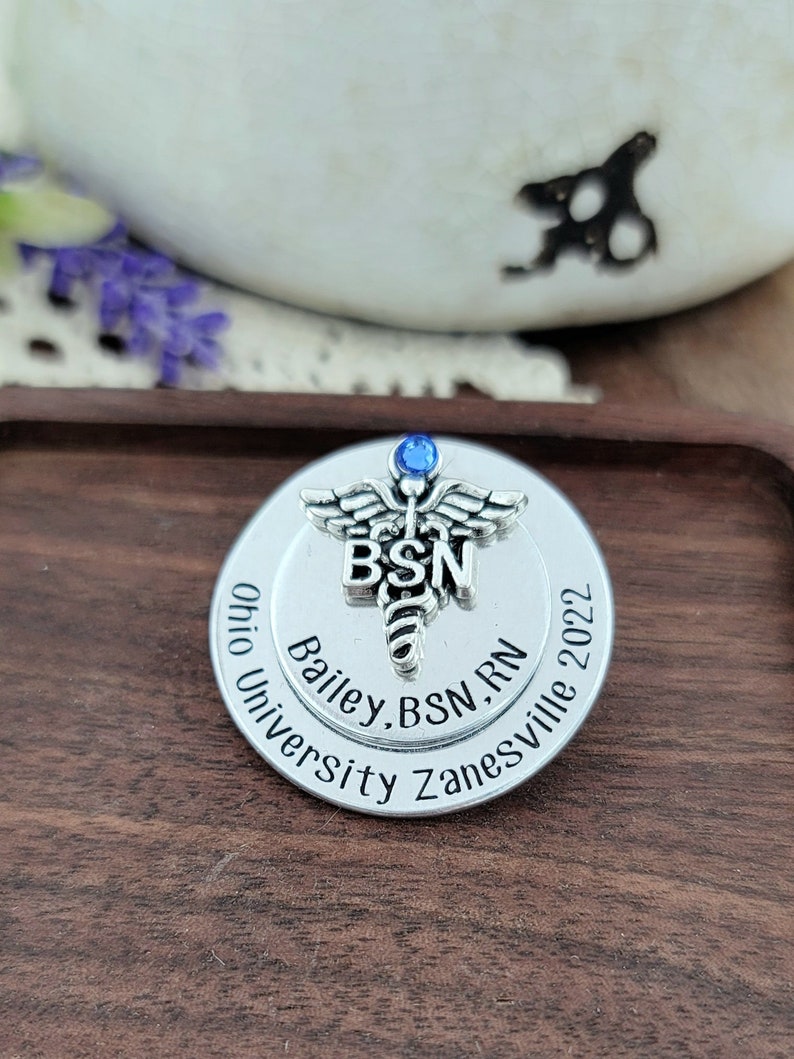 BSN Pin BSN Nursing Pin for Nurse Graduation BSN Gift for - Etsy
