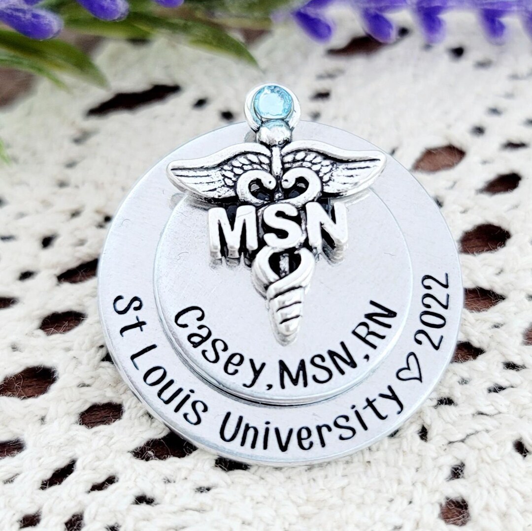 MSN Pins for Nurse Graduation | Nursing Pin for Pinning Ceremony | MSN ...