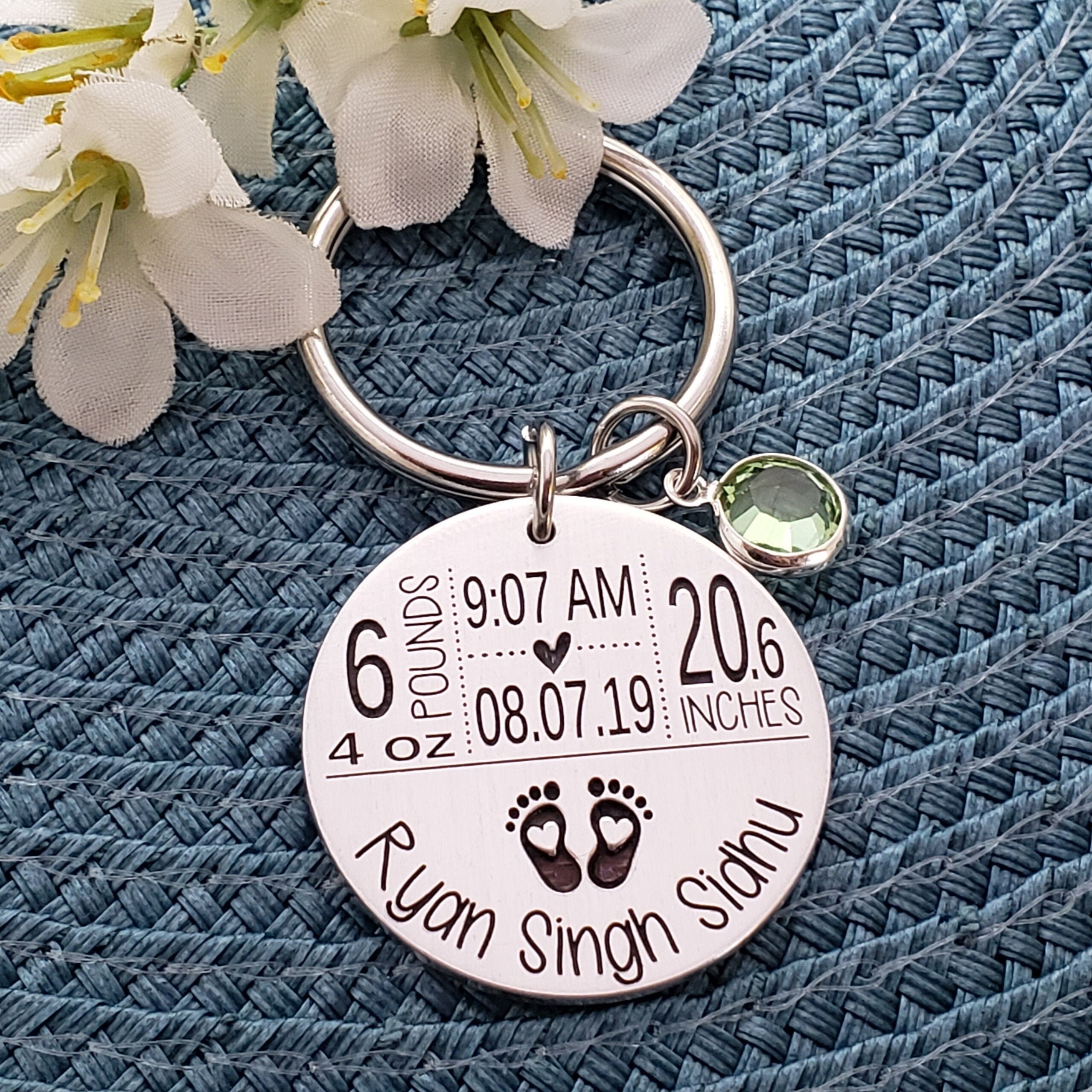 First Time Mom Keychain New Mom Keychain New Mother - Etsy.de