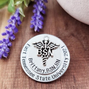 BSN Nursing Pin for Pinning Ceremony Gift for Nurse Graduate - Etsy