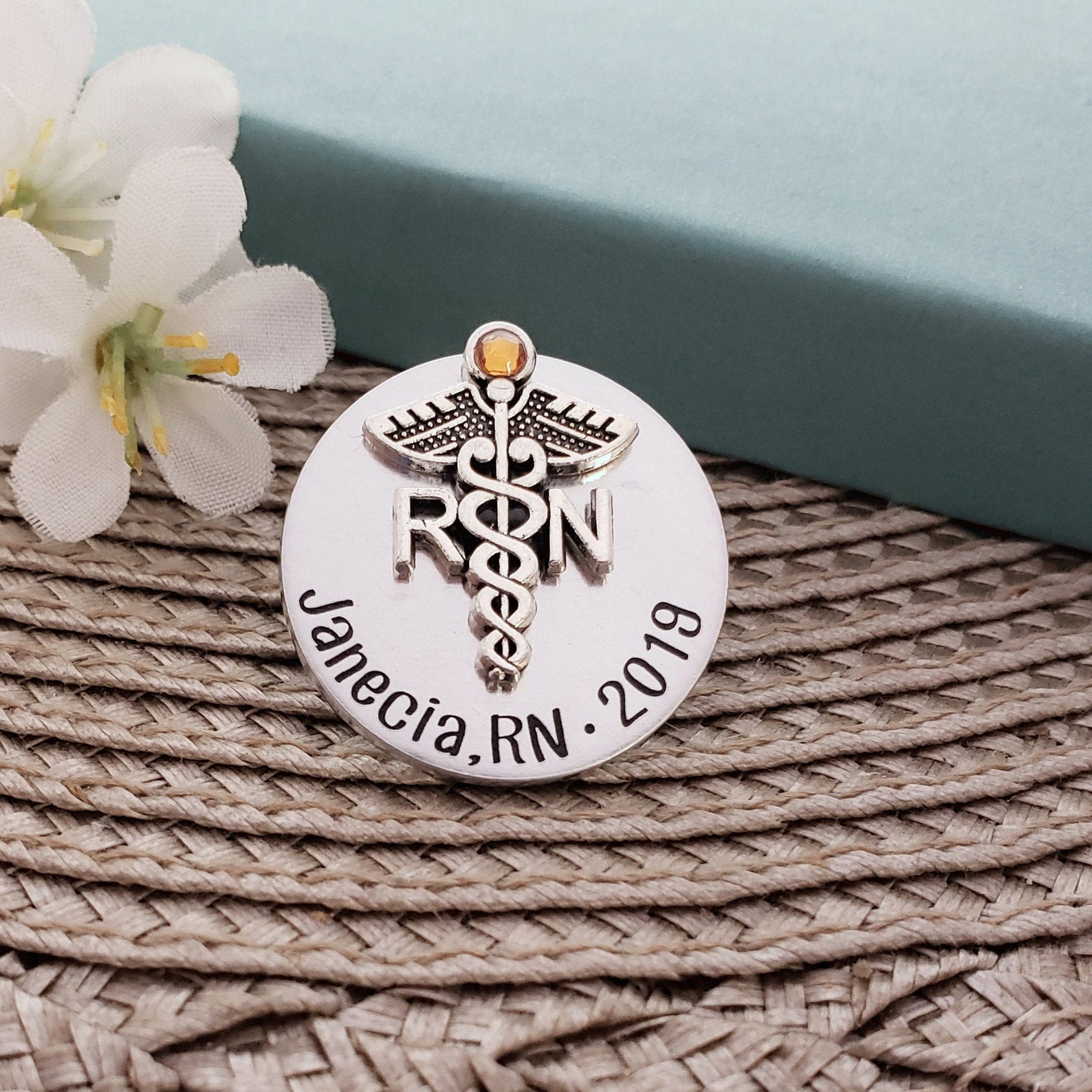 RN Nurse Graduation Pinning Ceremony RN Nurse Pin for - Etsy