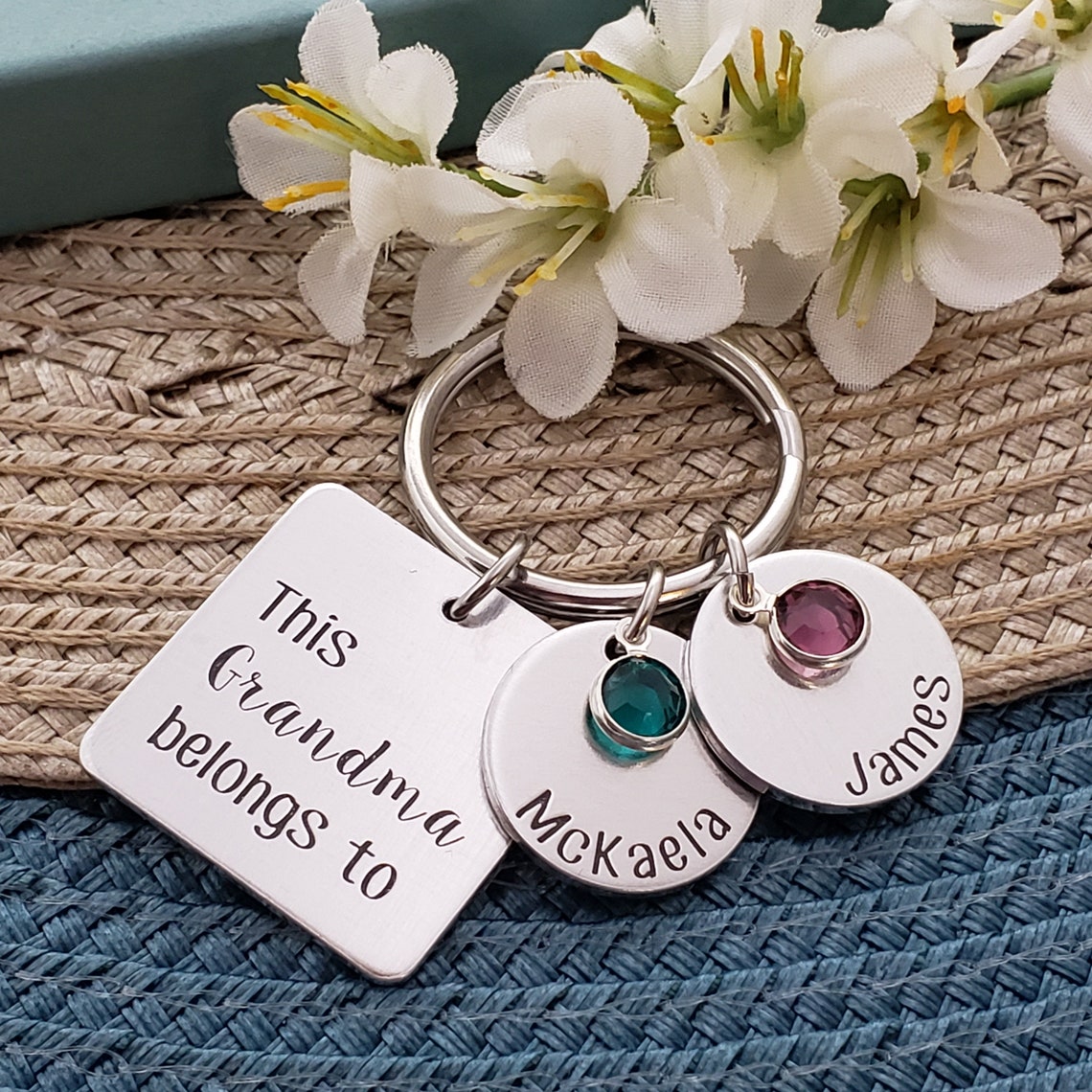 Grandma Keychain Grandma Belongs to Grandma Keychain Gifts - Etsy