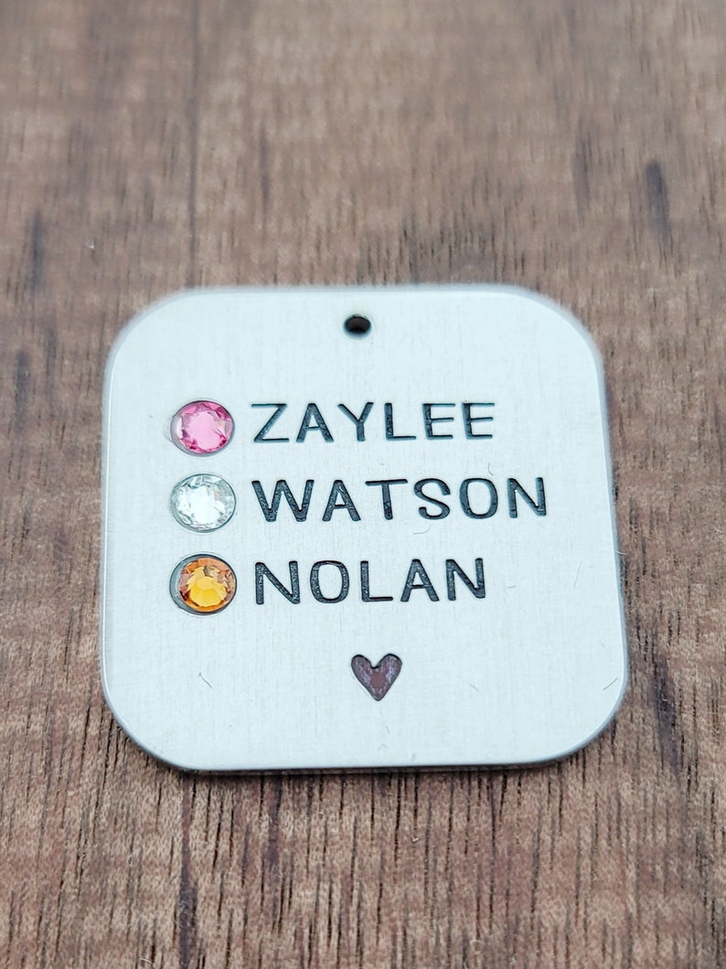 Birthstone Keychains Grandma Keychain Grandma Gift - Etsy