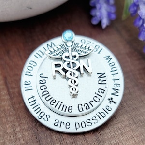 RN Nursing Pin for Nurse Graduation RN Pin Gift for Nurse - Etsy