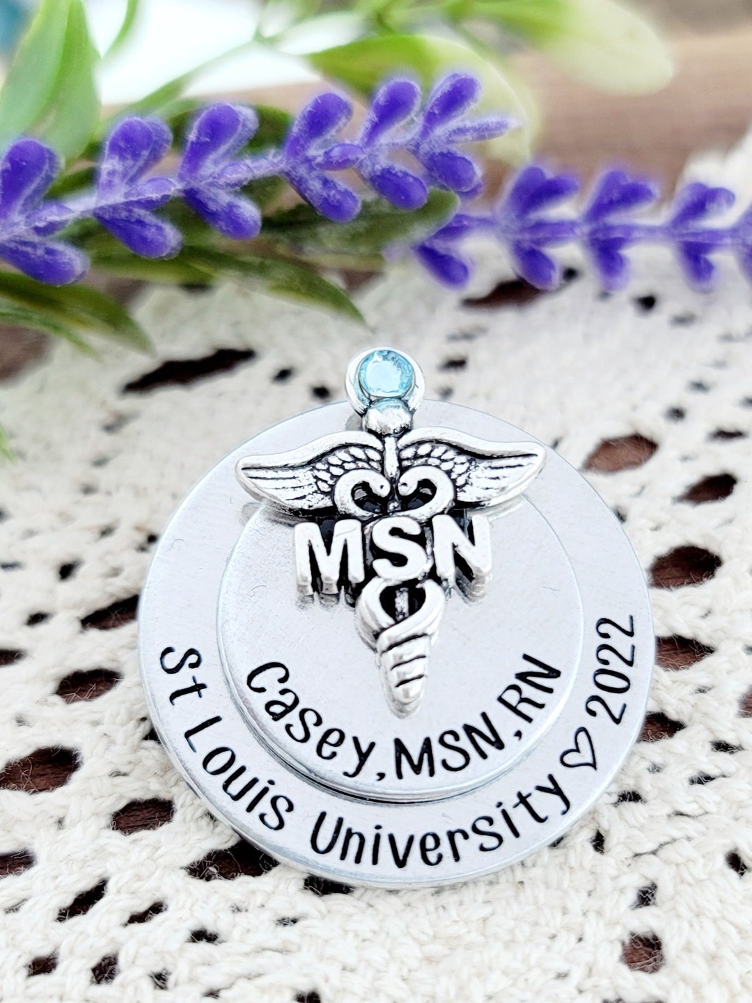MSN Pins for Nurse Graduation | Nursing Pin for Pinning Ceremony | MSN ...