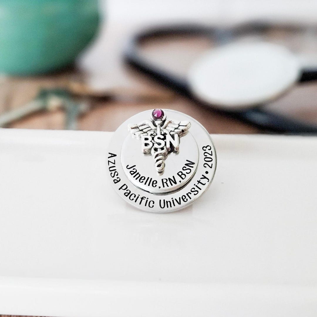 BSN Pin | BSN Nursing Pin for Nurse Graduation | BSN Gift for Nurse ...