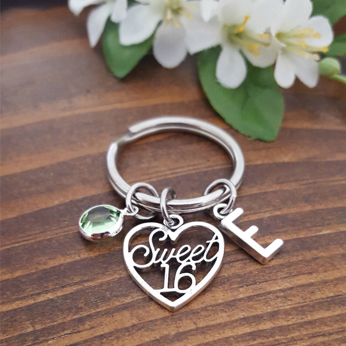 Personalized Sweet 16 Keychain Sweet 16 Keychain Sweet | Etsy