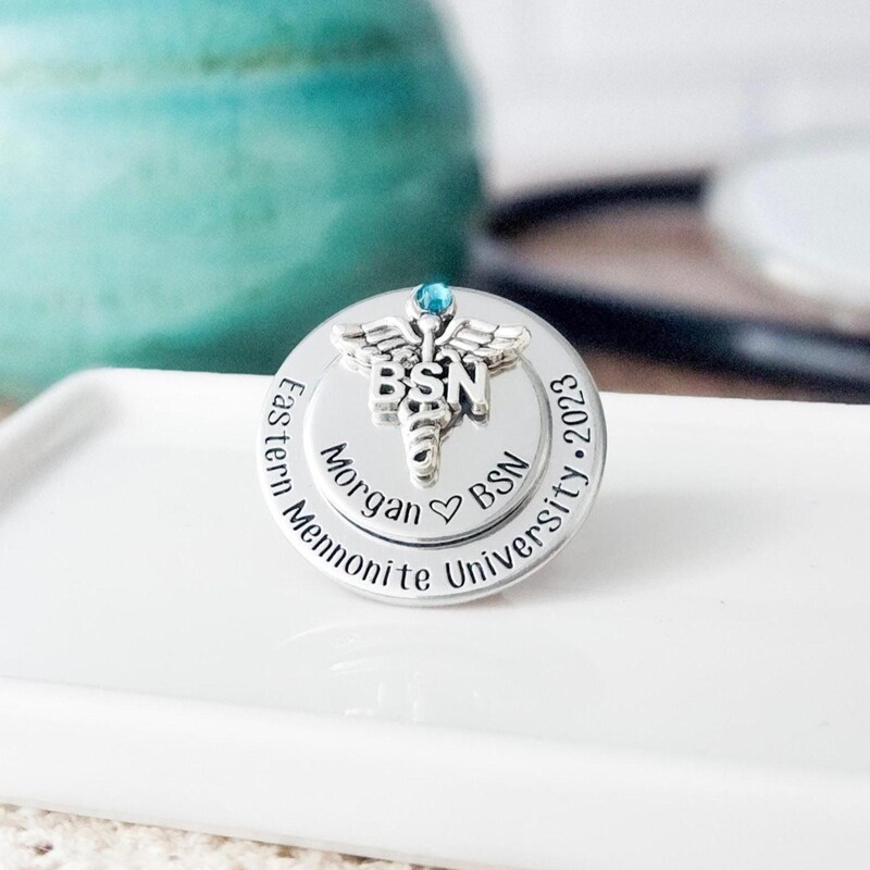 Bsn Rn Enamel Pin - Etsy