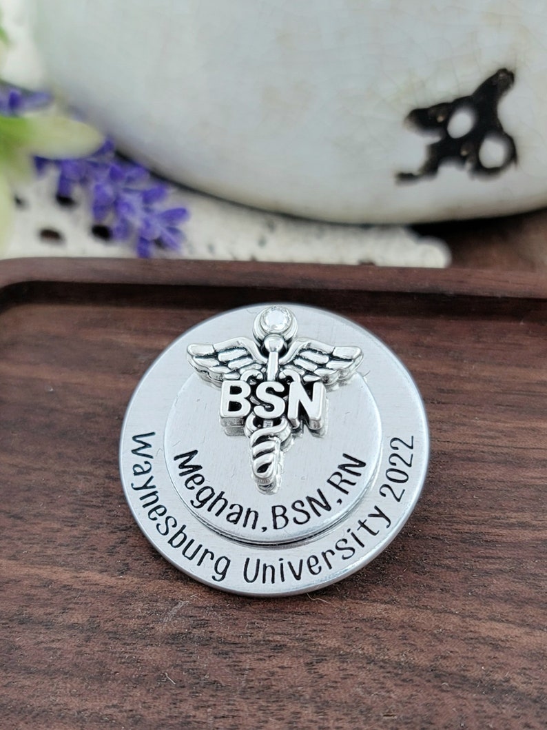 BSN Pin BSN Nursing Pin for Nurse Graduation BSN Gift for - Etsy