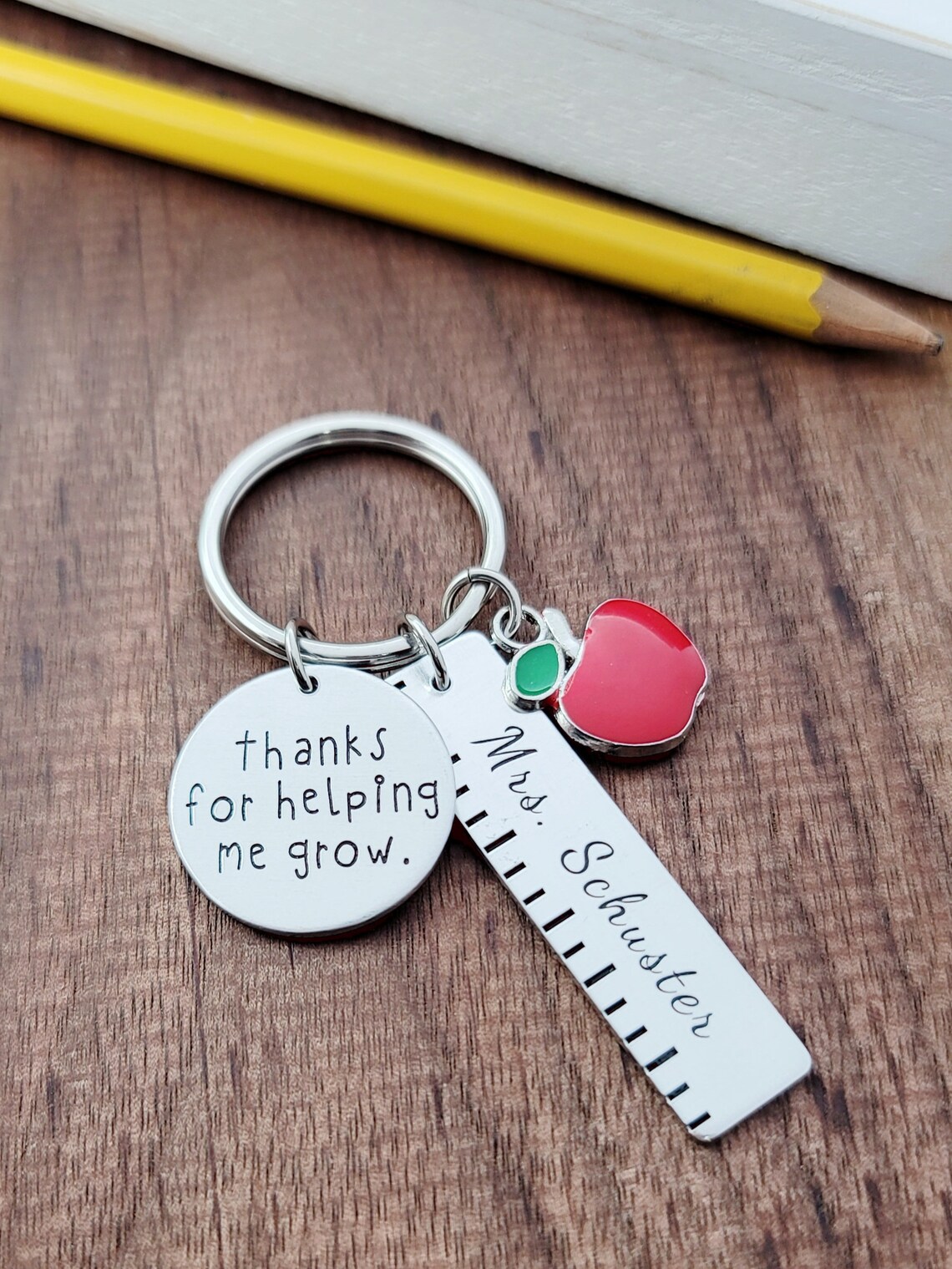 Teacher Appreciation Keychain Thank You Gift for Teacher - Etsy