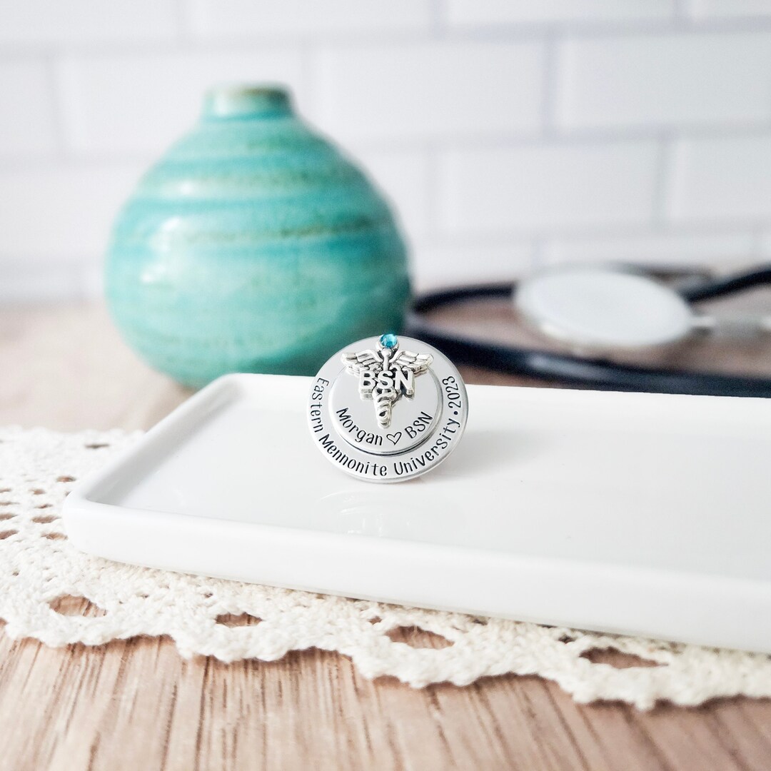 BSN Pins for Nurse Graduation | Nursing Pin for Pinning Ceremony | BSN ...