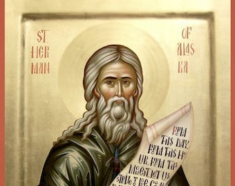 Saint Innocent of Alaska Orthodox Icons Byzantine Greek - Etsy