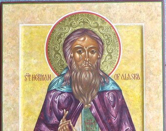 Saint Innocent of Alaska Orthodox Icons Byzantine Greek - Etsy