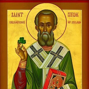Orthodox Icons Byzantine Saint Patrick Greek Orthodox Icon - Etsy