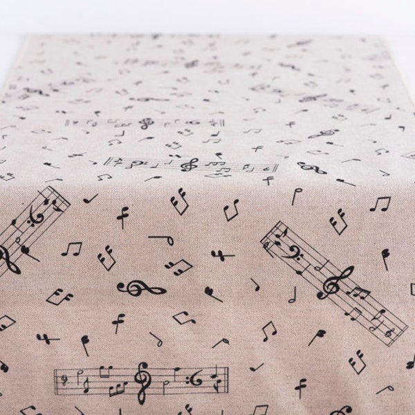 Musical Table Runner - Etsy