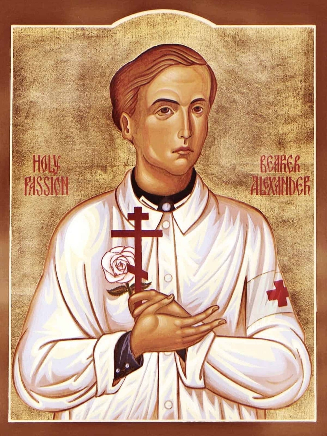 Orthodox Icons Byzantine Saint Alexandros Schmorell Icon Greek Orthodox ...
