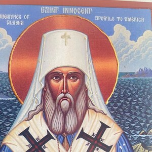 Saint Innocent of Alaska Orthodox Icons Byzantine Greek Catholic Icon ...
