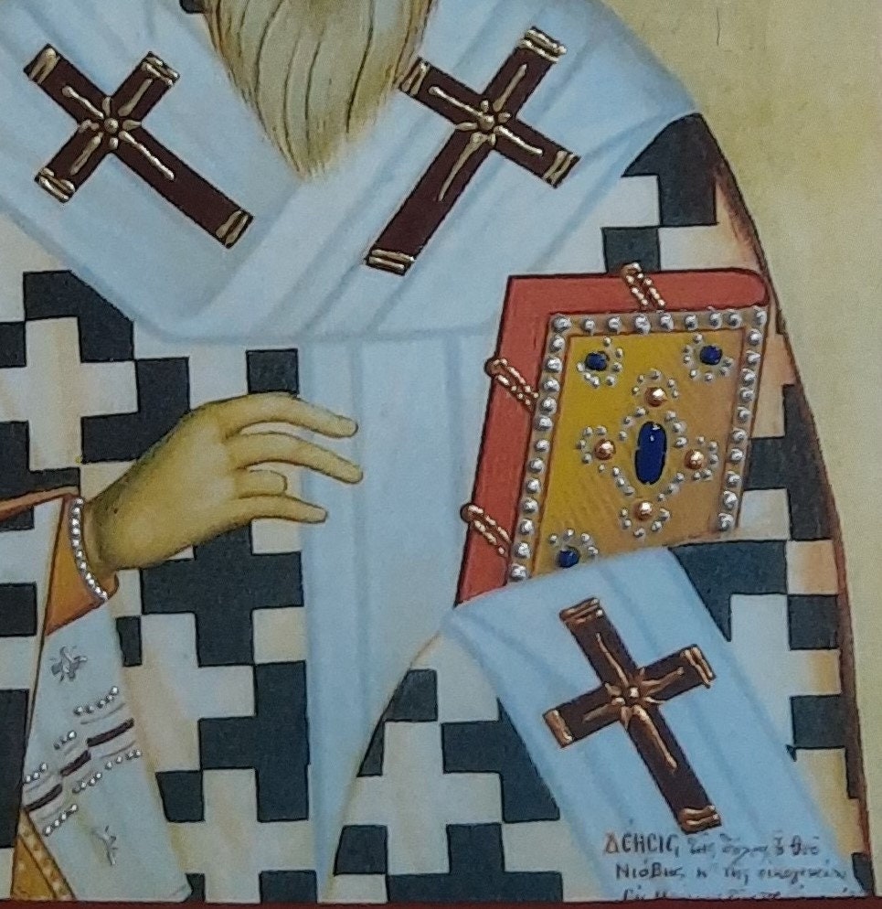 Orthodox Icons Byzantine Saint Cyprian Icon Greek Orthodox Icon ...