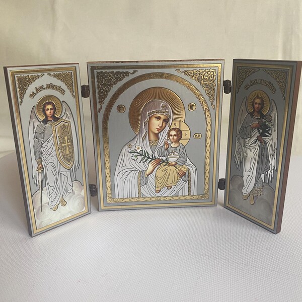 Hail Mary Full of Grace Punch the Devil in the Face Sticker Catholic ...