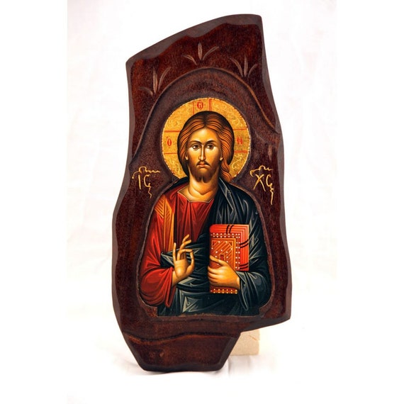 Art & Collectibles Prints Orthodox icons byzantine Saint Leonides icon ...