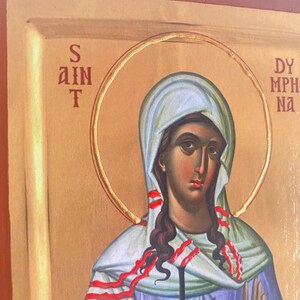 Saint Dymphna Orthodox Icons Byzantine Icon Greek Orthodox Icon ...