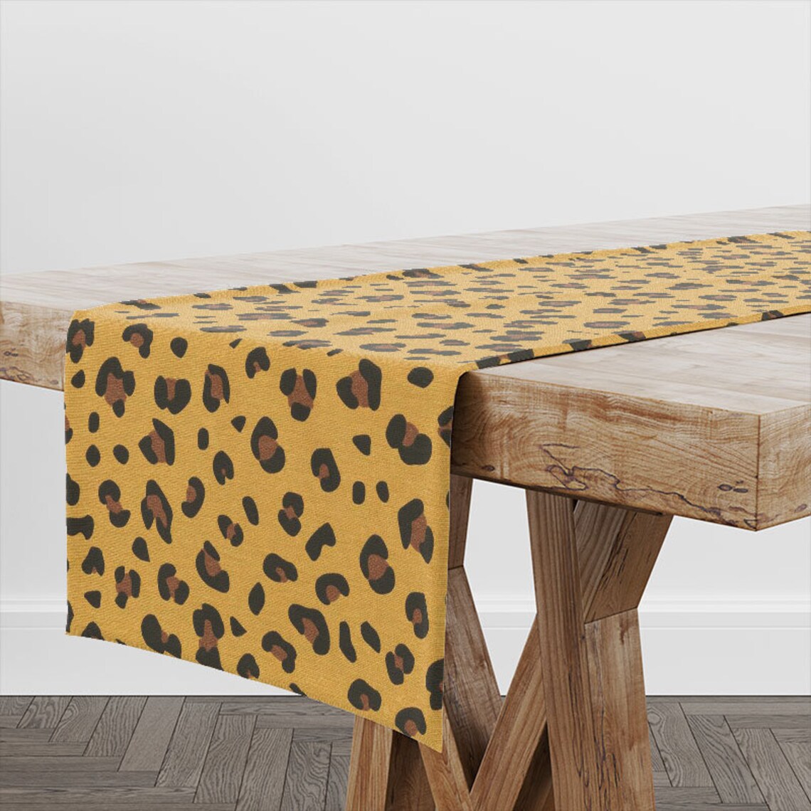 Table Runner Leopard Table Runner Table Centerpiece - Etsy