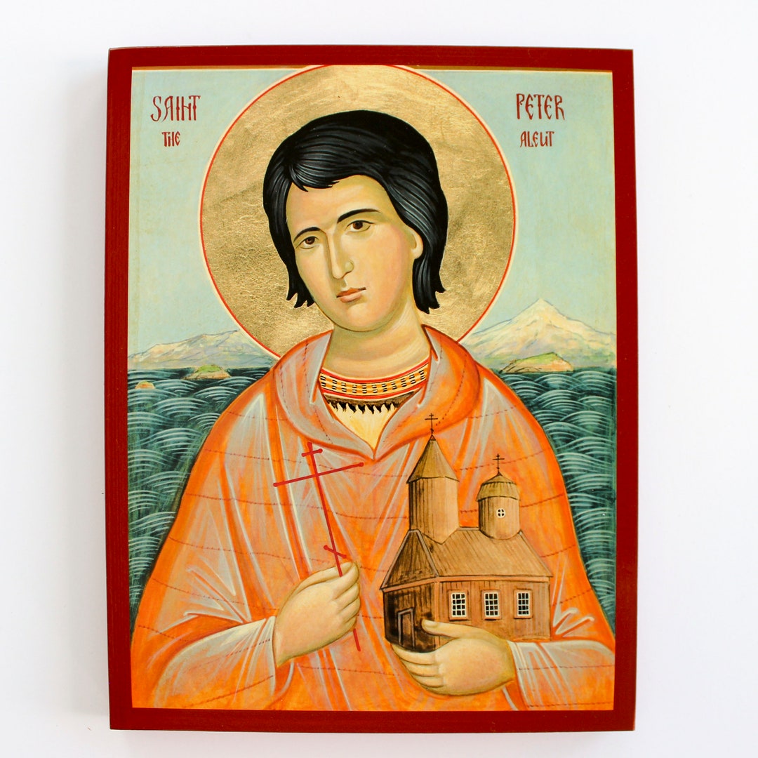 Saint Peter the Aleut Orthodox Icons Byzantine Icon Greek Orthodox Icon ...