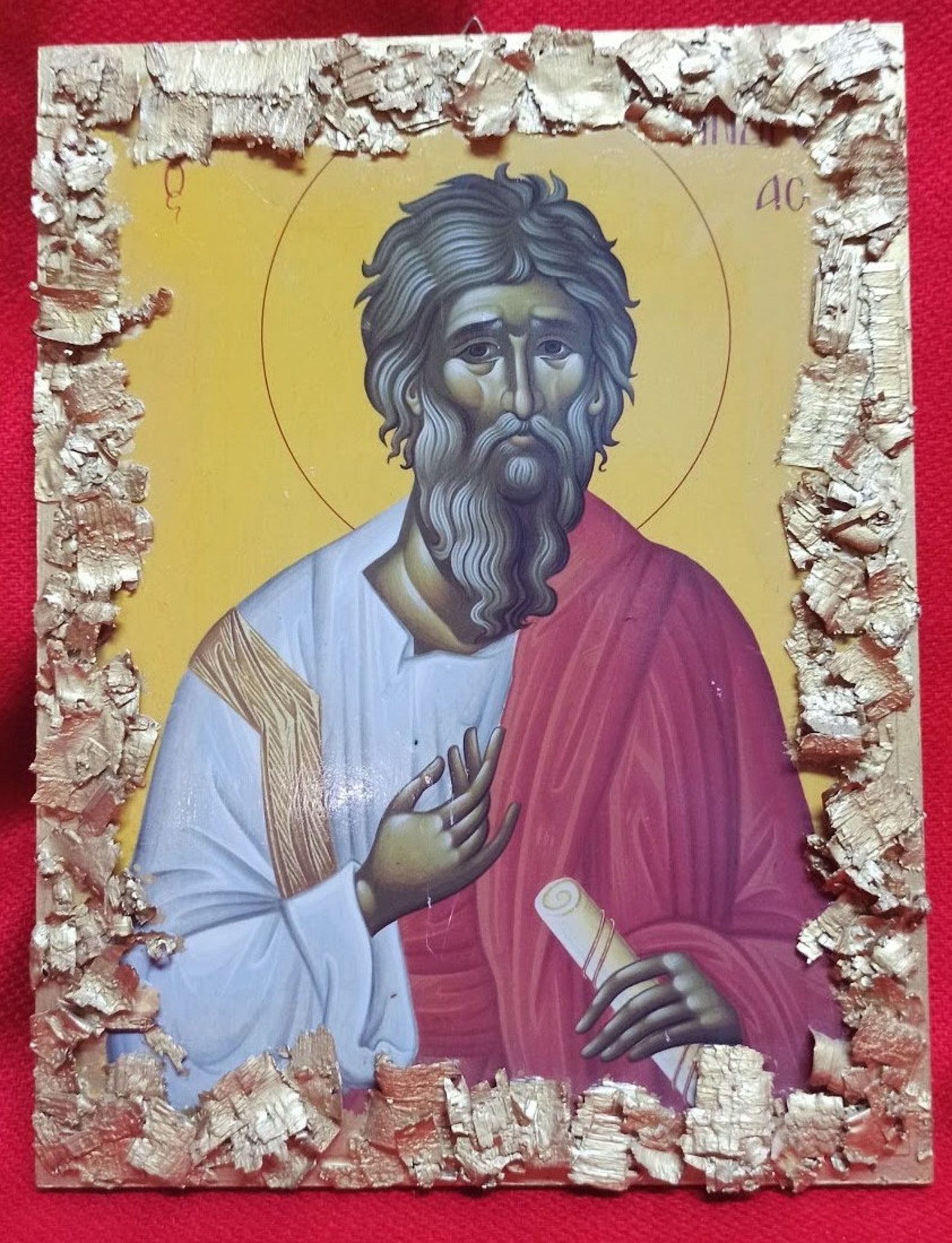 Orthodox Icons Byzantine Saint Andrew Icon Greek Orthodox Icon - Etsy