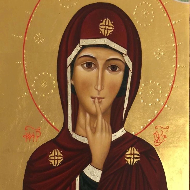 Silence in Greek - Etsy UK