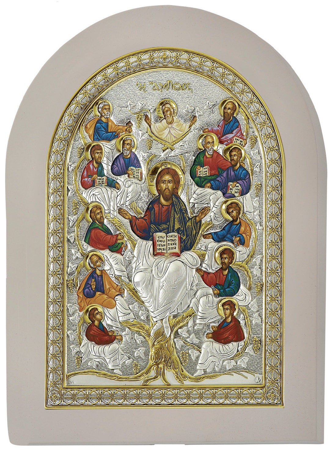 Byzantine Silver Orthodox Icon TREE OF LIFE Icon Greek Orthodox Icon ...