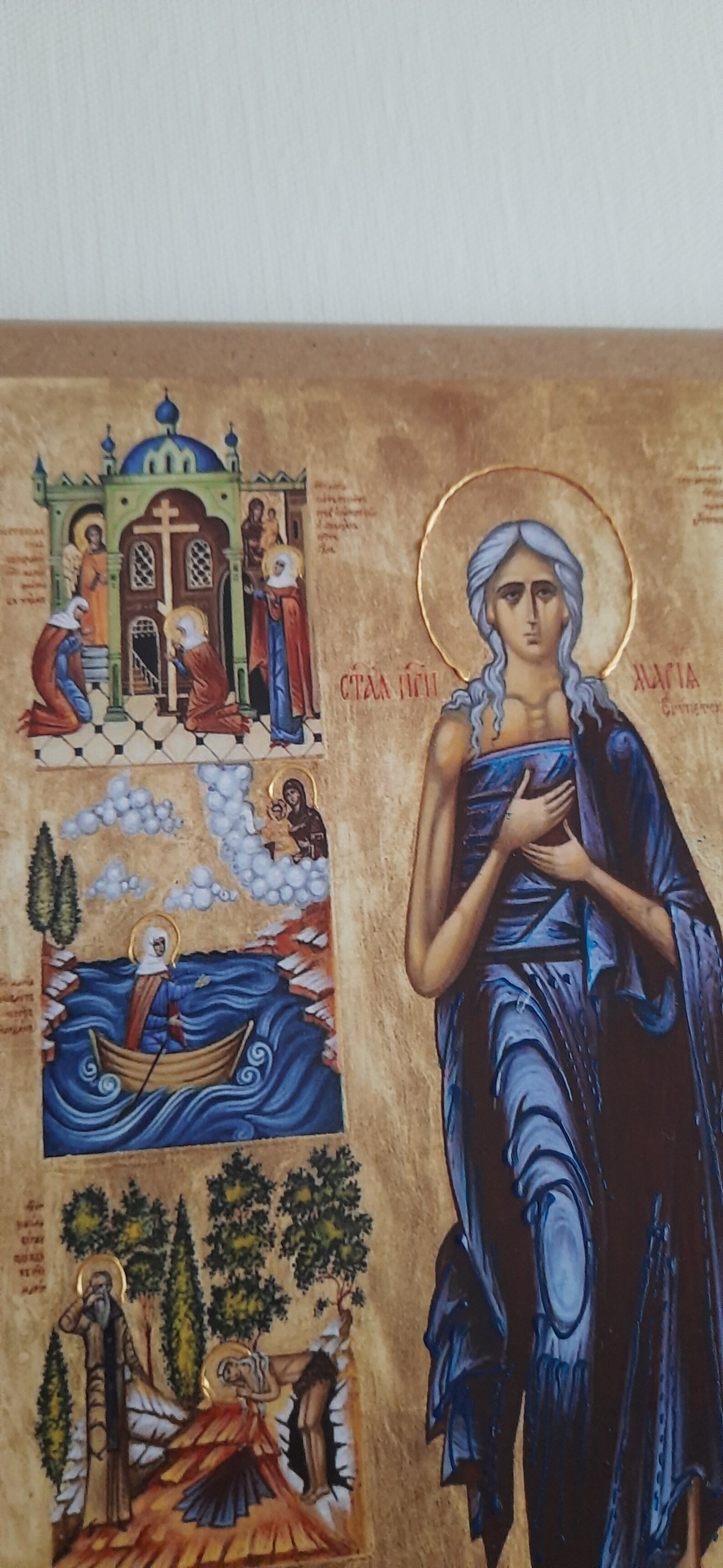 Orthodox Icons Byzantine Saint Maria Icon Greek Orthodox Icon - Etsy