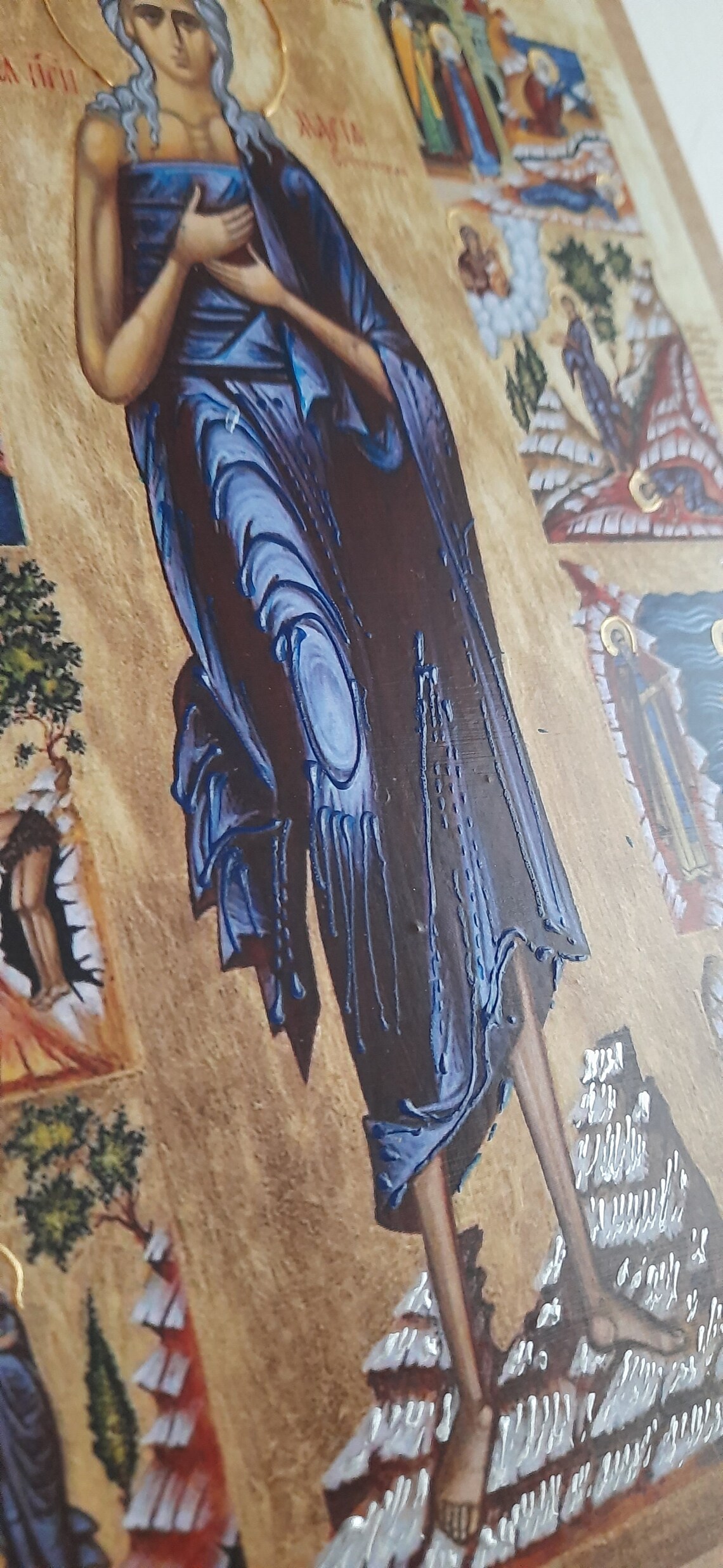 Orthodox Icons Byzantine Saint Maria Icon Greek Orthodox Icon - Etsy