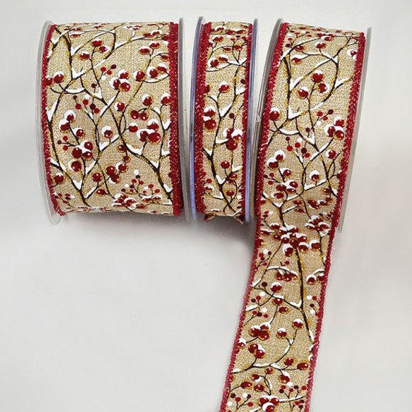 Christmas Ribbon - Etsy