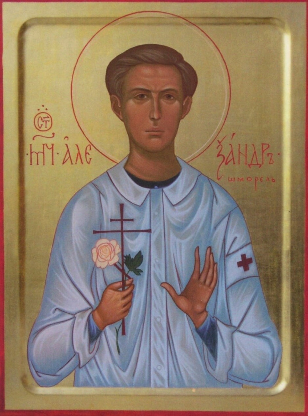 Orthodox Icons Byzantine Saint Alexandros Schmorell Icon Greek Orthodox ...