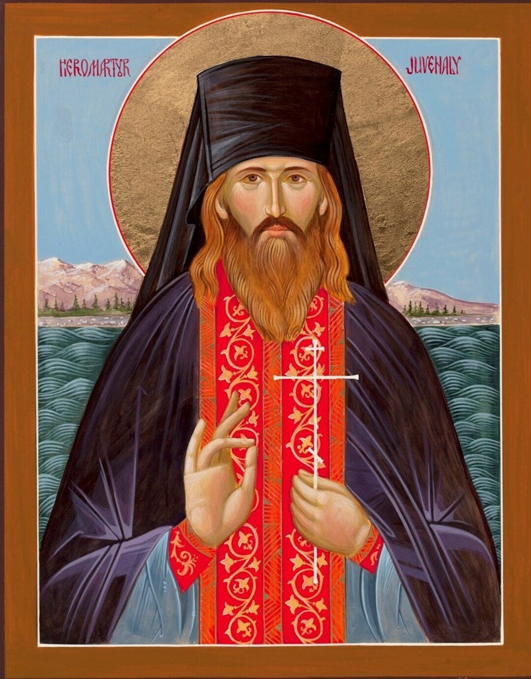 Saint Juvenaly Orthodox Icons Byzantine Greek Icon Birthday Name-day ...