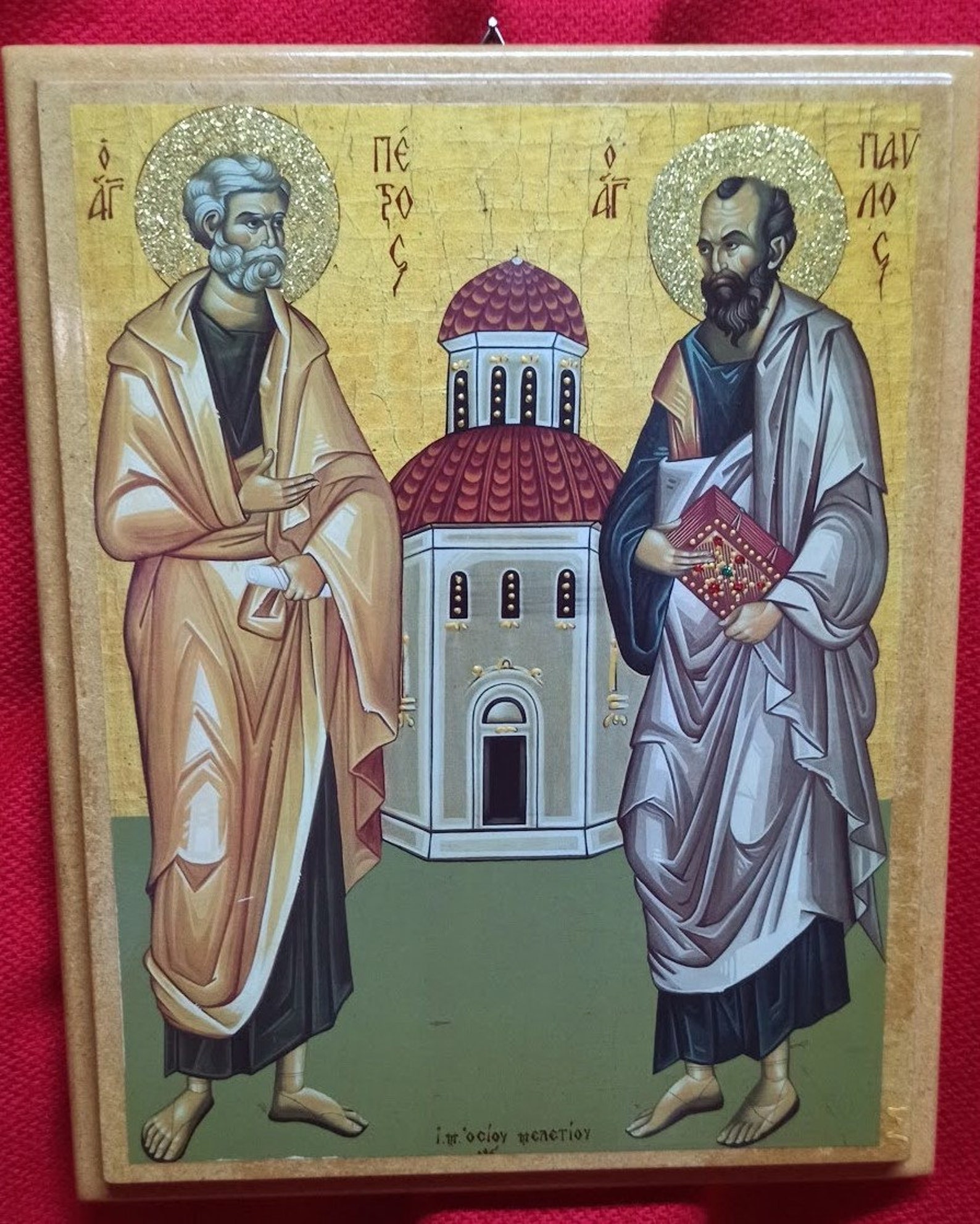 Orthodox Icons Byzantine Peter and Paul Icon Greek Orthodox | Etsy