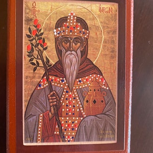 Orthodox Icons Byzantine Aaron the Prophet Greek Orthodox Byzantine ...