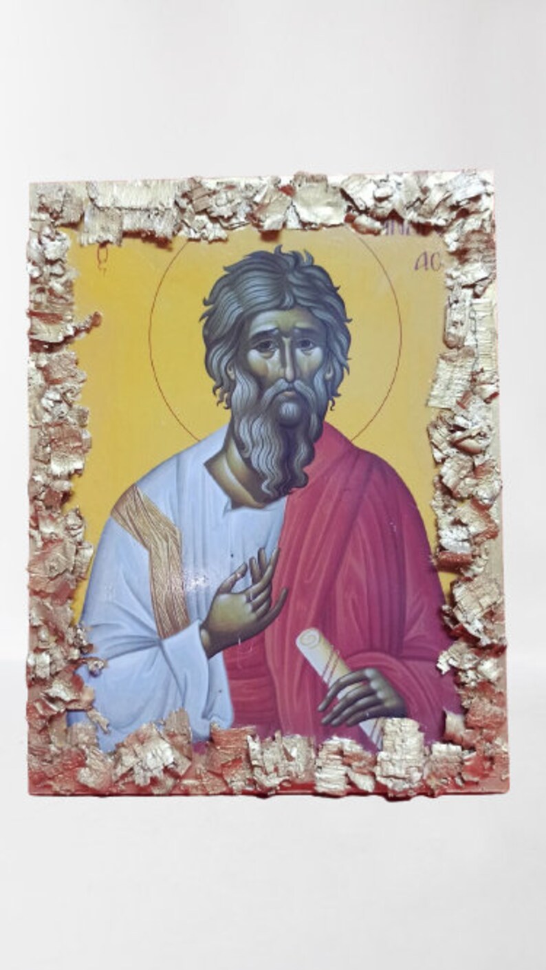 Orthodox Icons Byzantine Saint Andrew Icon Greek Orthodox Icon | Etsy