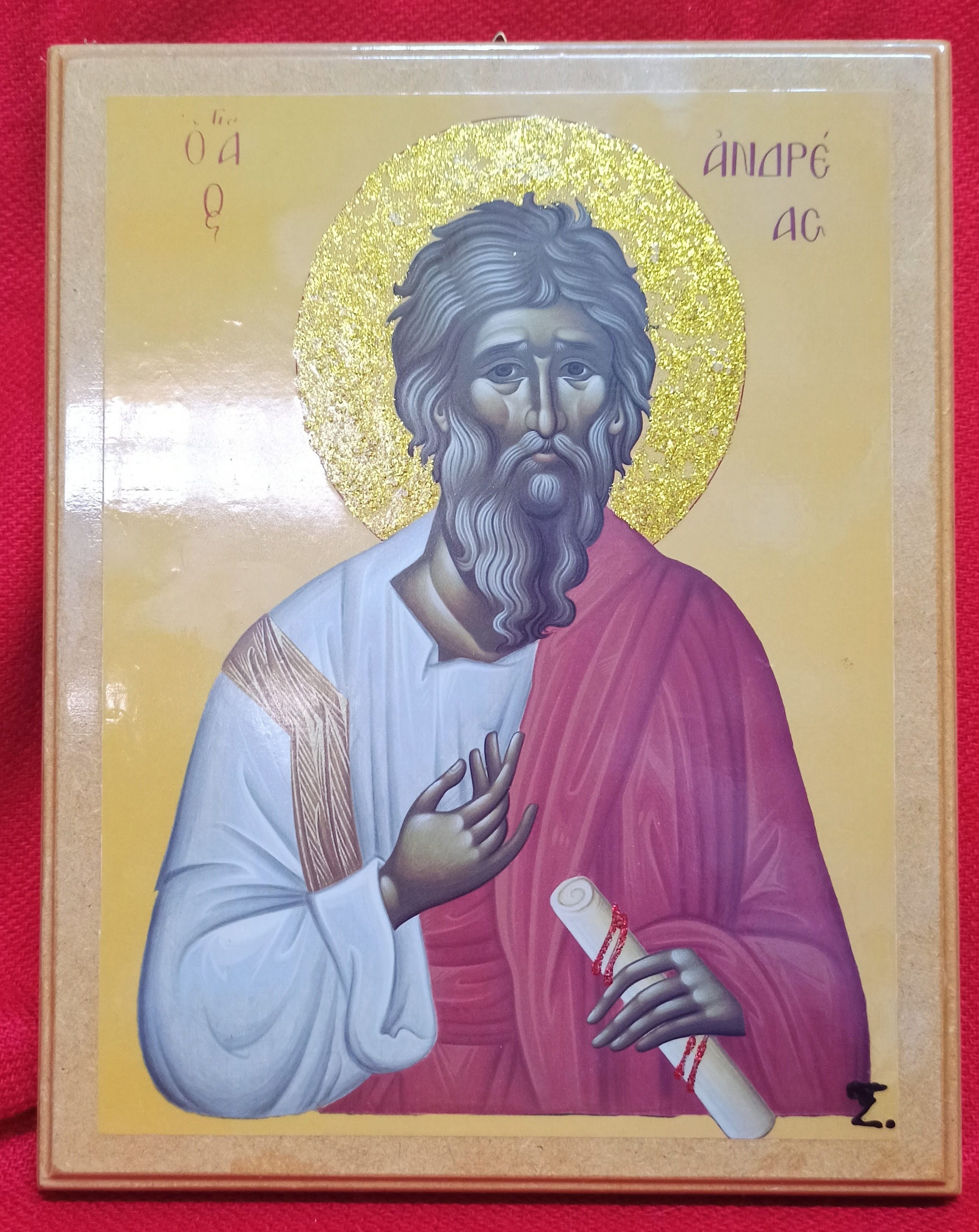Orthodox Icons Byzantine Saint Andrew Icon Greek Orthodox Icon - Etsy