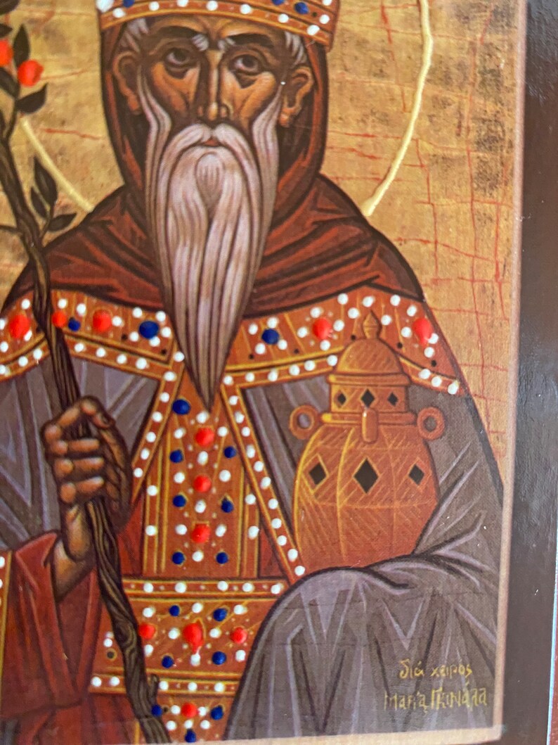 Orthodox Icons Byzantine Aaron the Prophet Greek Orthodox - Etsy