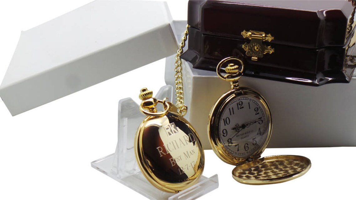 Pocket Watch Custom Engraving Watches Gold Pocket Watch Luxury - Etsy UK