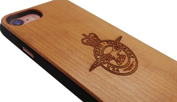 RAF iPhone 7 Wooden Case Cover Military Crest Crested Logo | Etsy